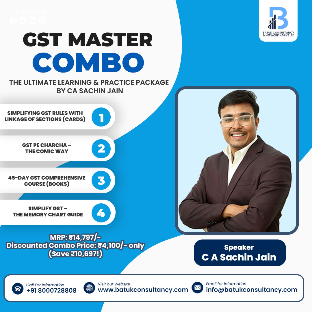 GST MASTER COMBO – The Ultimate Learning & Practice Package